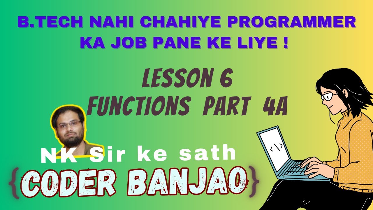 Learn JavaScript In Hindi | Function Hoisting | Functions | Part - 4-A | Coder Banjao !
