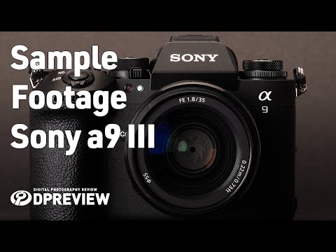 Sony A9 III: Sample footage (ILCE-9M3)
