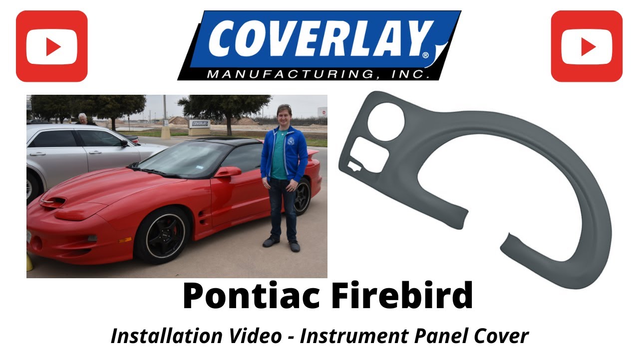 Coverlay® Instrument Panel Cover for 1997-2002 Pontiac Firebird/TransAm/Firehawk #18-702IC