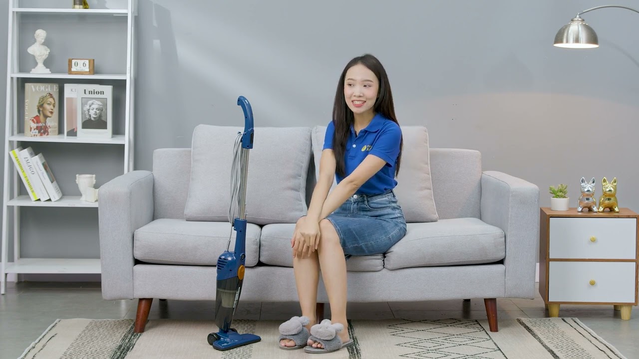 Máy hút bụi cầm tay Deerma DX118C Pro - giá tốt