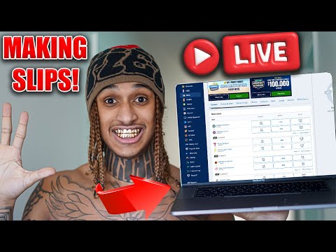 ???? LIVE NOW: Building Parlays & Betting Tickets with the Squad! ????????
