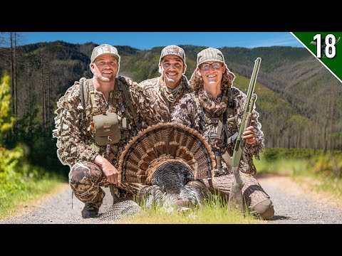 Oregon Public Land Turkey Hunting! Hanging with a Gobbler ALL MORNING!