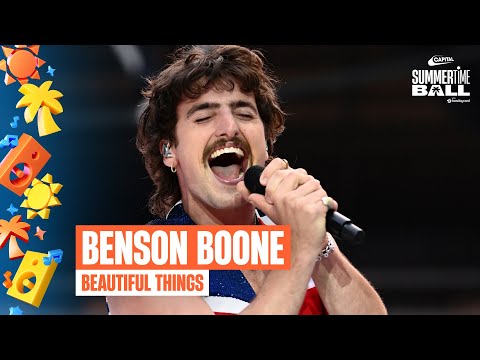 Benson Boone - Beautiful Things (Live at Capital's Summertime Ball 2025) | Capital