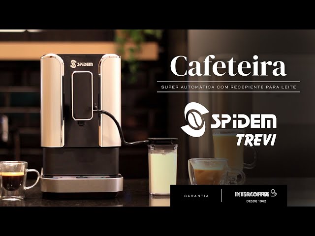 Cafeteira Expresso Spidem Máquina de Café Espresso em Grãos 110v ...