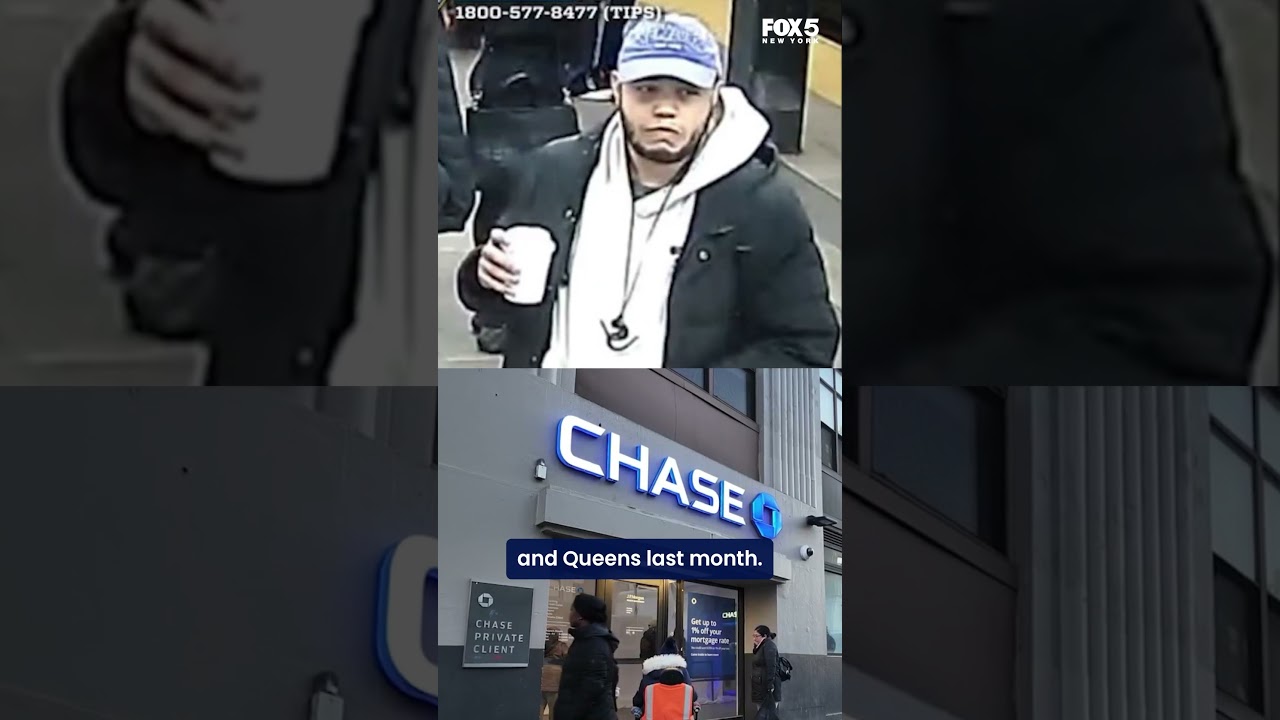 NYC suspect tried robbing 6 Chase banks, walked away with $600 before arrest in Newark