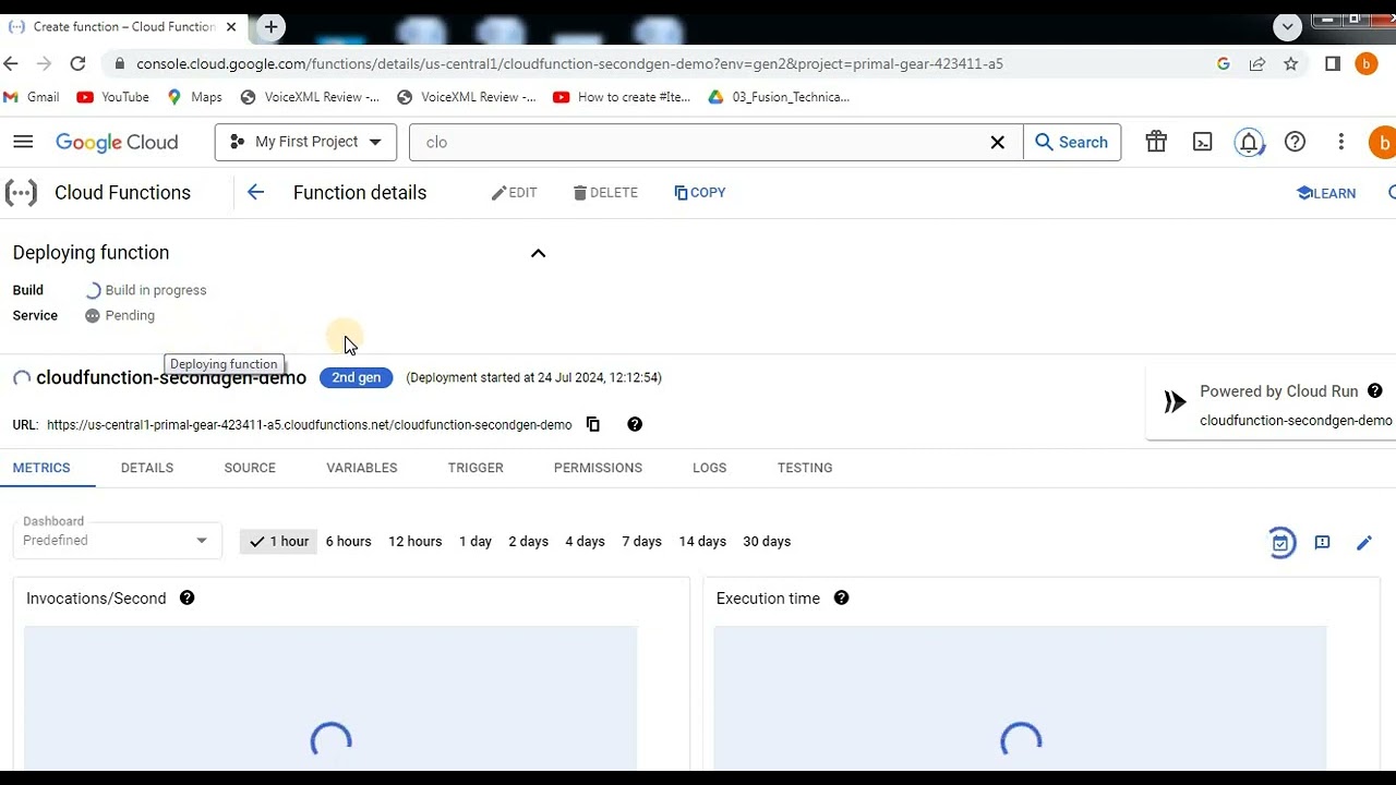GCP #Cloud functions 2nd Gen #tutorials