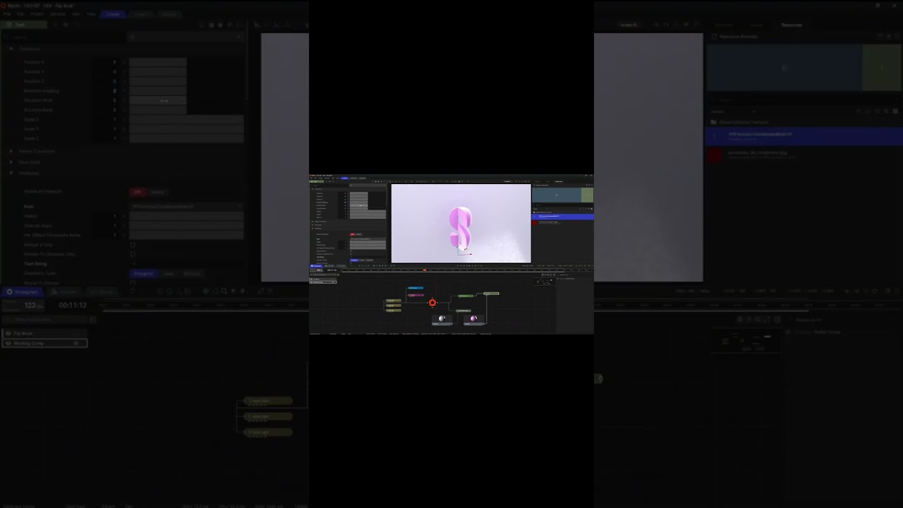 Notch Tutorial: Springy Text #madewithnotch #stoprendering #startcreating