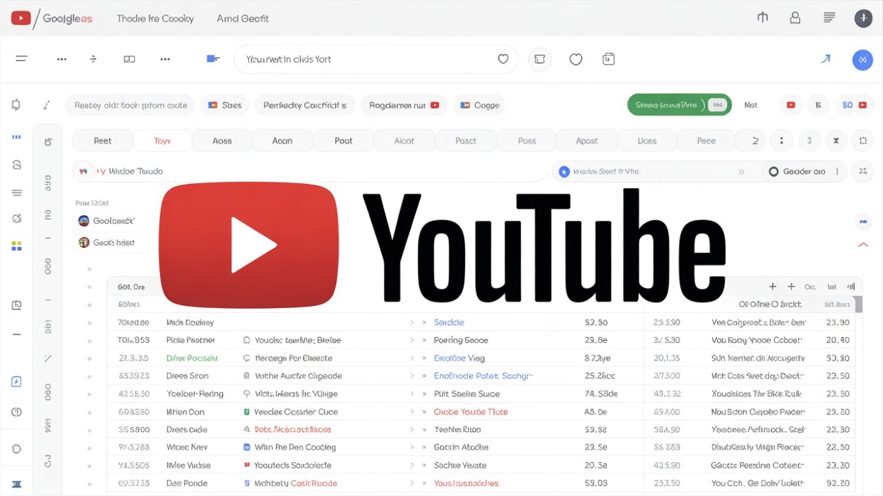 Google Sheets Youtube Data API Tutorial Using Google Apps Script