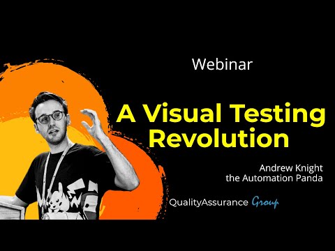 Webinar: A Visual Testing Revolution