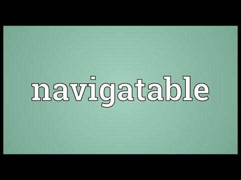 Navigatable Meaning