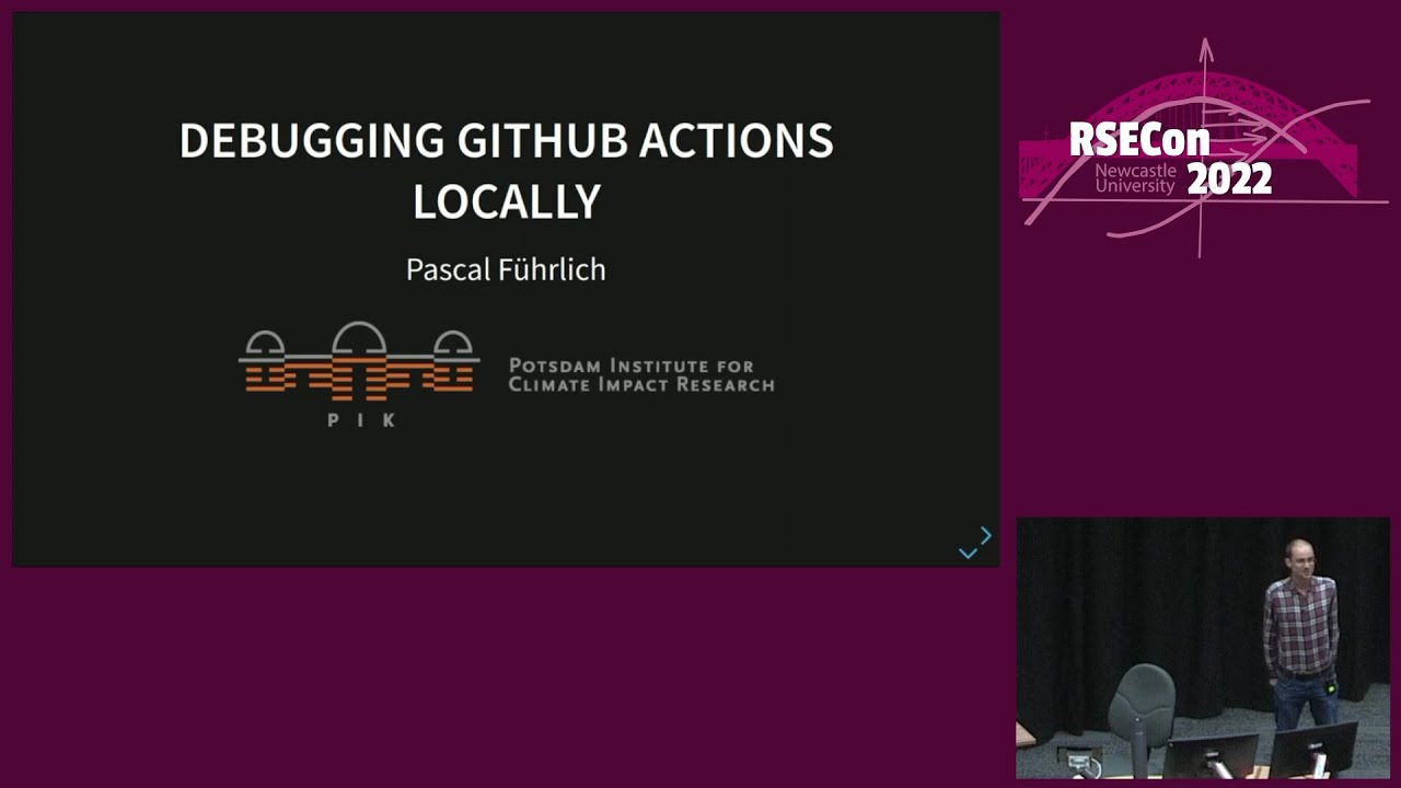 Pascal Führlich: Debugging GitHub Actions Locally