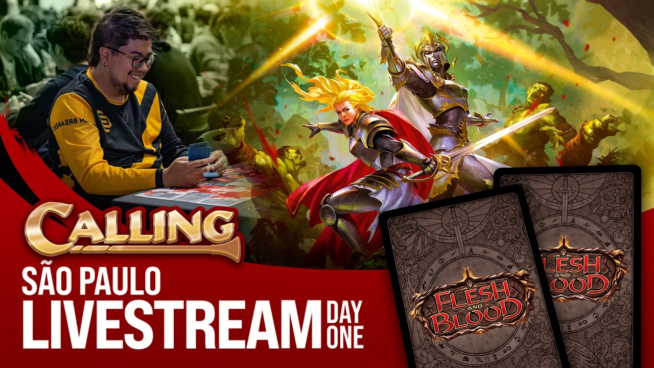 🔴 Day 1 Calling São Paulo | Flesh and Blood #fabtcg 🇧🇷