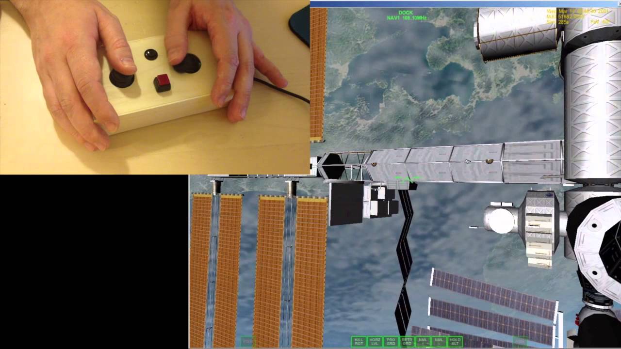 DIY: USB Spaceship Game Controller