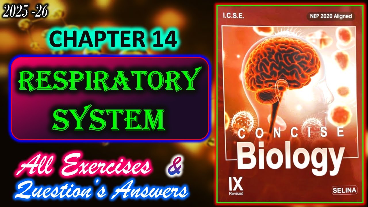 The Respiratory System | Class 9 Biology Chapter 14 | All Answers | 2025-26