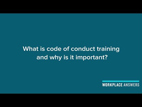 What is Code of Conduct Training?