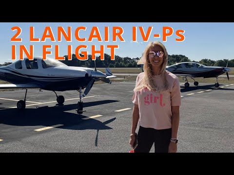 Lancair Pilot - 2 Lancair 4Ps fly formation from Spruce Creek to Winter Haven for breakfast & SX300s