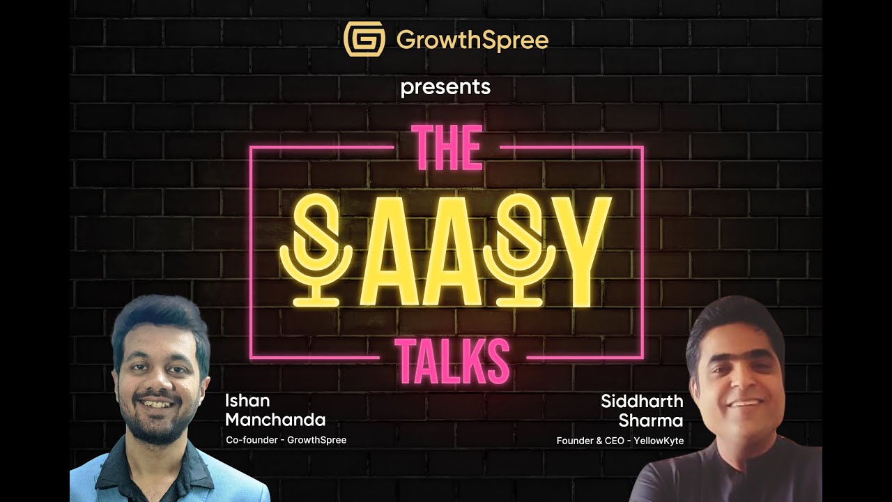 How Does Marketing Accelerate Finding The PMF | Product Market Fit | SaaS | Podcast with Siddharth