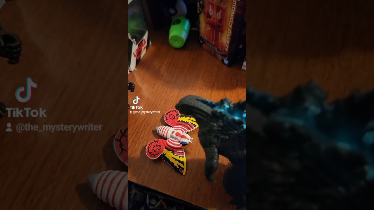 GODZILLA THINKS MOTHRA'S CUTE!? #godzilla #shorts #mothra #funny #trending #memes #fyp #viral #meme