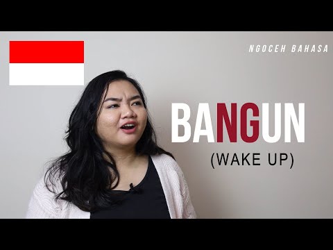 Consonant Combined in Indonesian Language | How to say SEDANG in Indonesian language | Ngoceh Bahasa