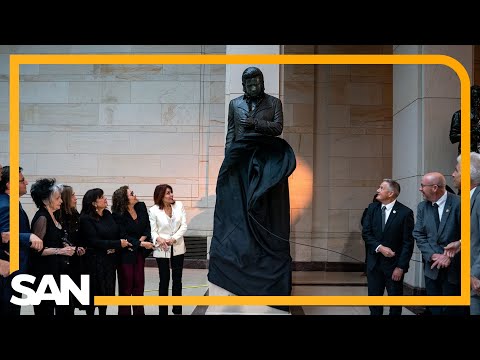 Johnny Cash takes center stage in the US Capitol with new statue unveiled