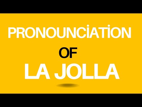 How to Pronounce 'La Jolla' - American Pronunciation Tutorial | Place Names Made Easy"