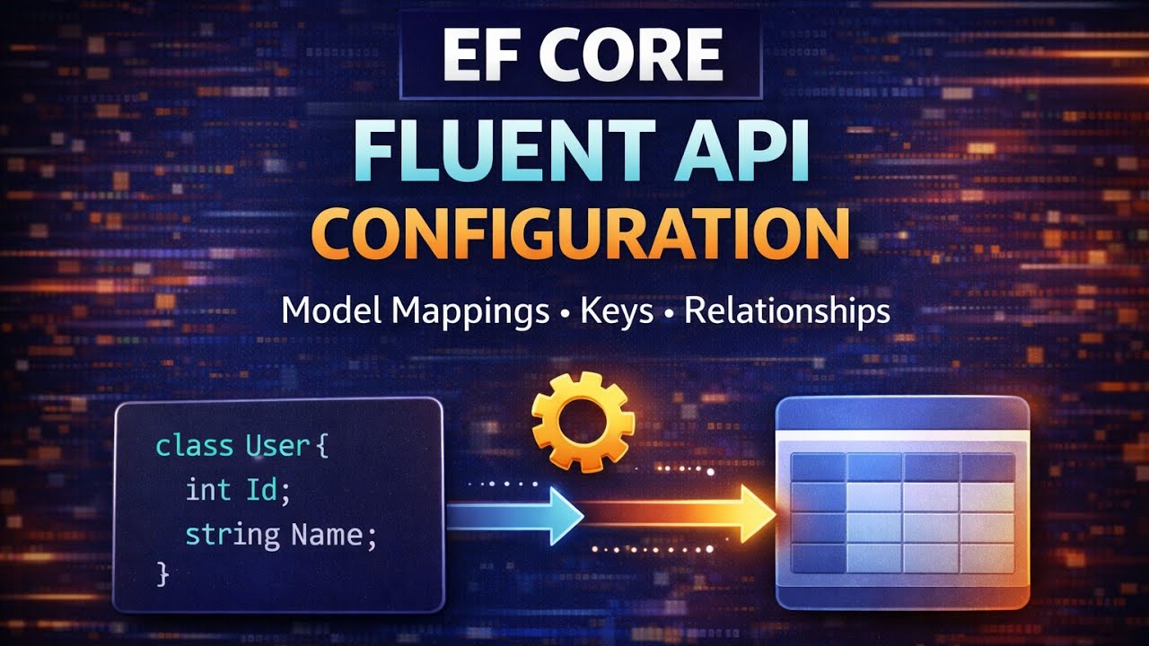 Fluent API with Entity Framework Core with Example