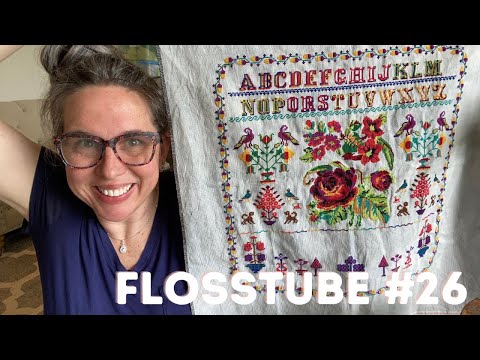 FlossTube 26 - Mary Morgans, Maynia & Moving Updates!