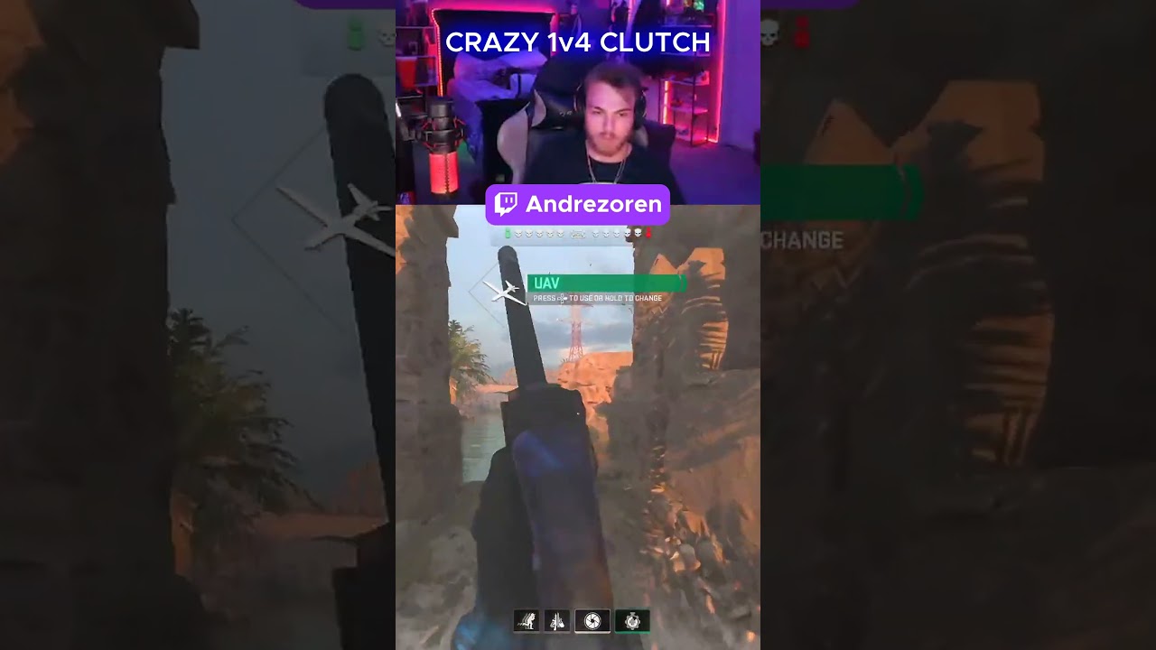 Easy 1v4 Search and Destroy Clutch !! | #callofduty #cod #mw2 #twitch #shorts #subscribe #1v4