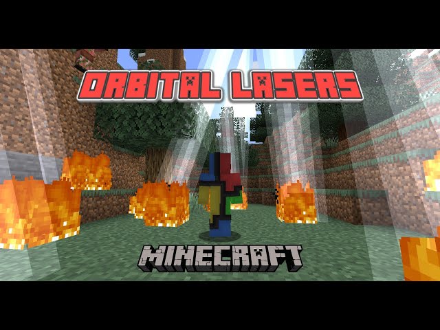 Orbital Lasers - Minecraft Datapack Minecraft Data Pack