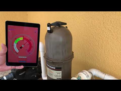 Wireless Pressure Gauge for Pool Filters & Pumps