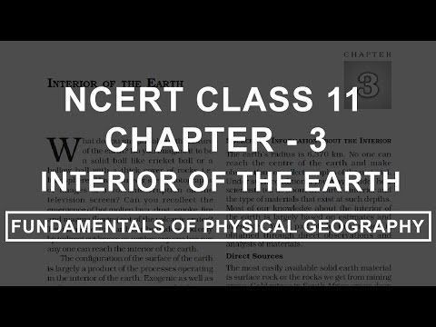 Interior of the Earth - Chapter 3 Geography NCERT Class 11