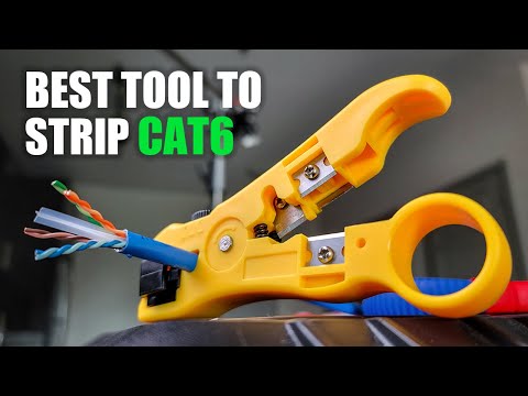 Best Tool To Strip CAT6 Cable