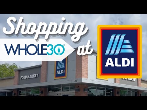 Tag Along for an Aldi's Whole30 Grocery Haul