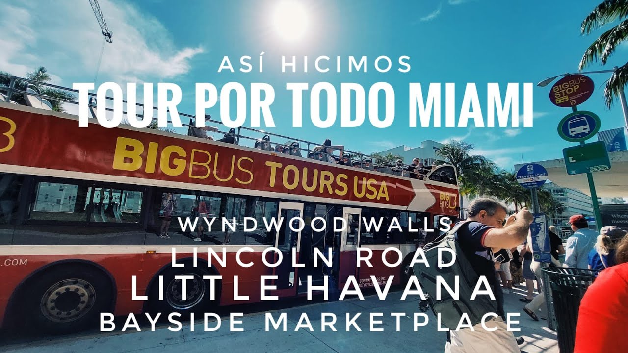Visiting ALL of Miami on one BUS ♡ | Little Havana, Wynwood Walls & Bayside Marketplace