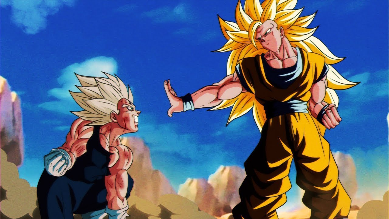 Majin Vegeta Vs Ssj3 Goku - Stick Nodes Pro - Preview 2