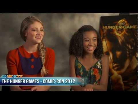 The Hunger Games Willow Shields & Amandla Stenberg Talk DVD Release