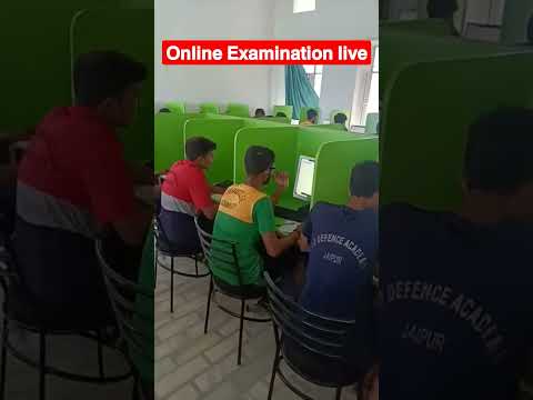 Online Exam Live Video || Airforce online mock test exam || CBT Based Exam ||