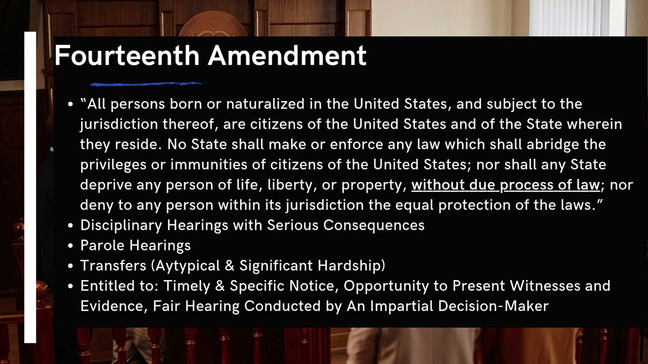 Intro to Corrections Module 4 Key Concepts Lecture