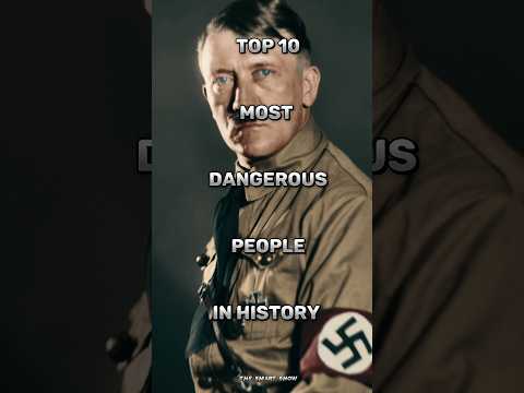 Top 10 most dangerous people in history #top10 #dangerous #people #shortsvideo