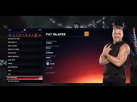 My WWE 2K24 Roster V2
