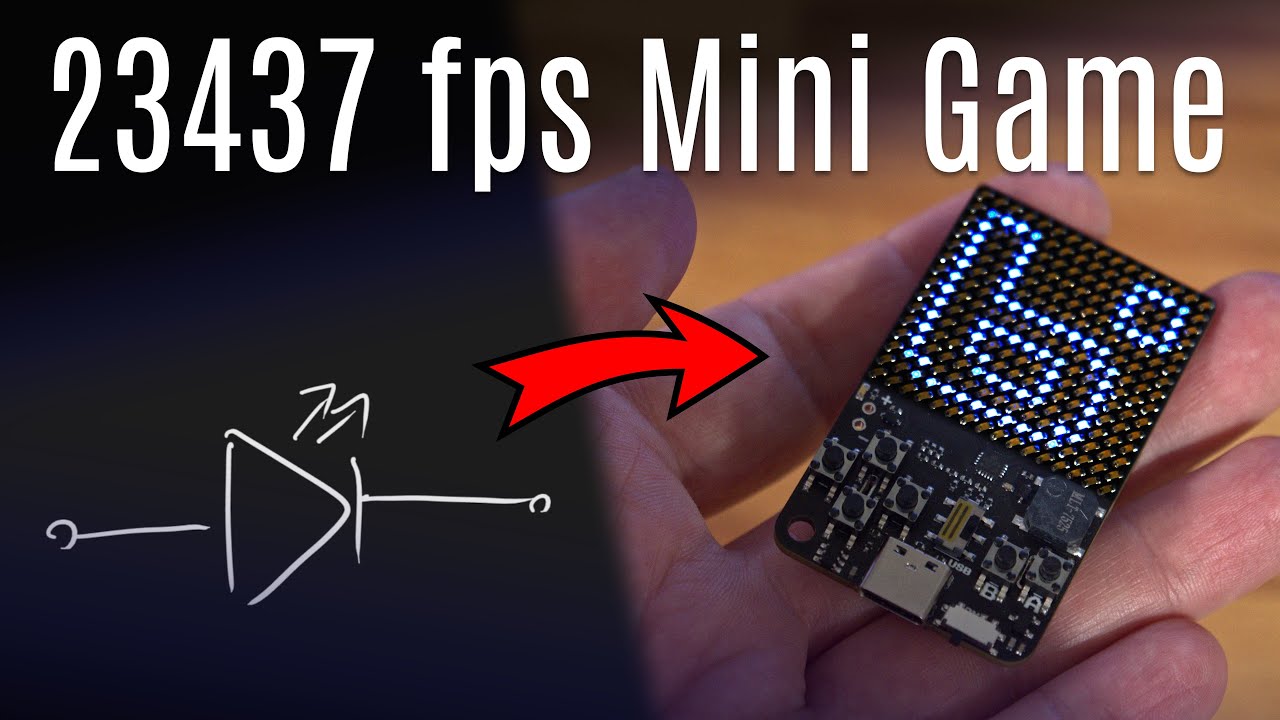 From blink to DIY Mini Game - Charlieplexing explained