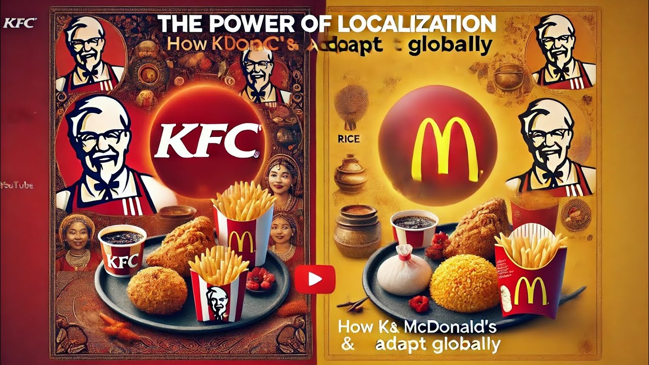THE POWER OF LOCALIZATION: How KFC🍗 and McDonald's🍔 Adapt to Global Markets #mcdonalds #kfc #startup