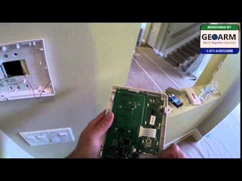 Honeywell 6150 : How to swap a 6150 for a 6160 programming keypad