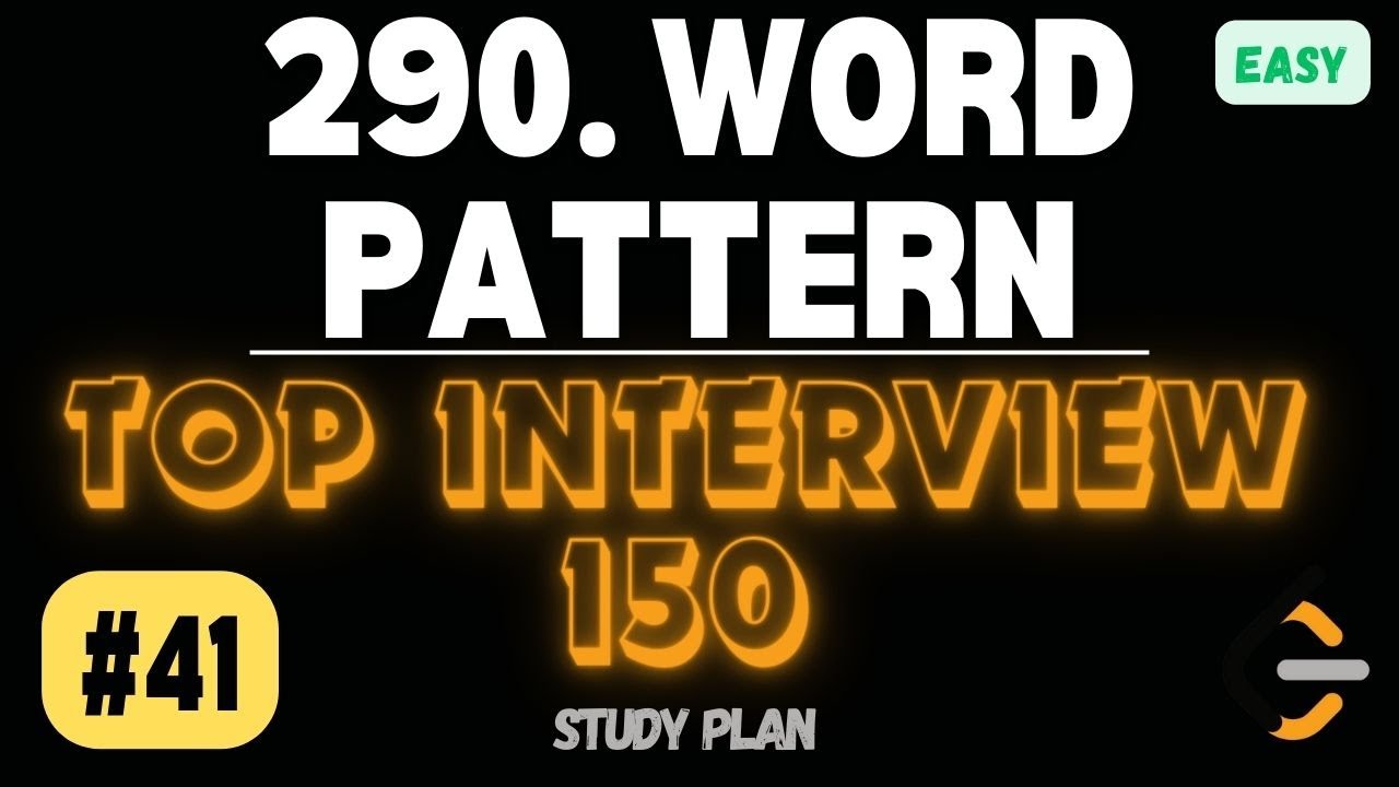 Leetcode | 290. Word Pattern | Easy | Java Solution