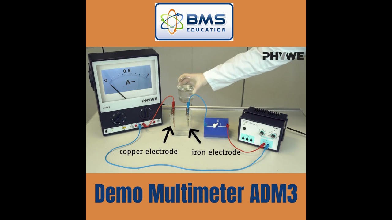 BMS Education || PHYWE || Demo Multimeter ADM 3