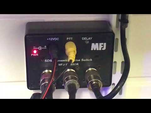Demonstrating the MFJ-1708SDR Automatic Relay Switch with an SDRplay ...