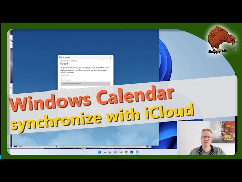 Windows Calendar Sync with iCloud + Two-Factor