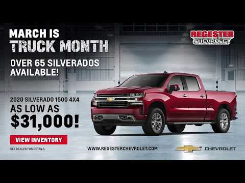 Regester Chevrolet | 2020 Chevy Silverado 1500 | As Low As $31,000 | Near Thompsontown, PA