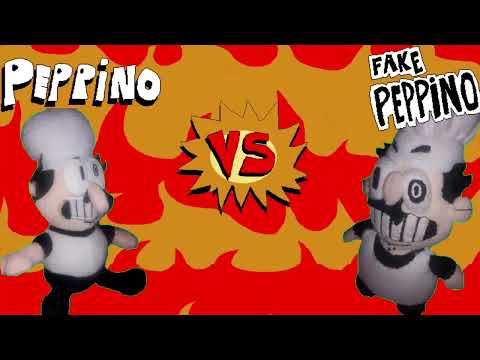 Peppino vs Fake Peppino Plushies Version