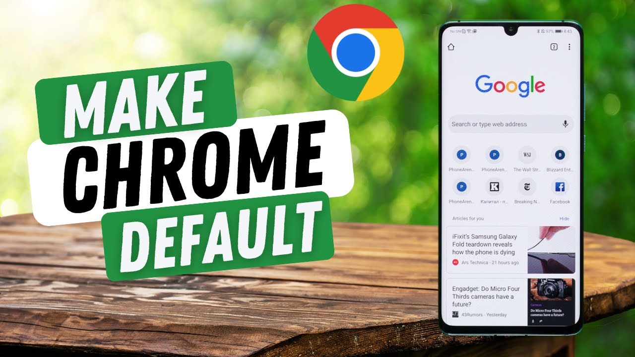 How to Make Google Chrome Your Default Browser on Android Phone